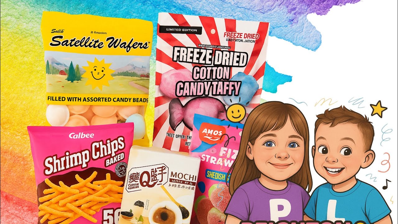 Five Below Snack Haul Taste Test! | Kids Try Candy & Treats 🎉 ...