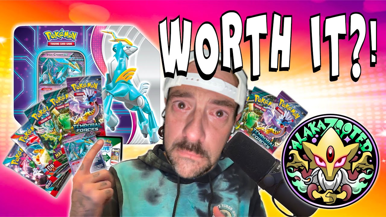 Time-Traveling Treasures: Unboxing Pokemon TCG Paradox Destinies Tin ...