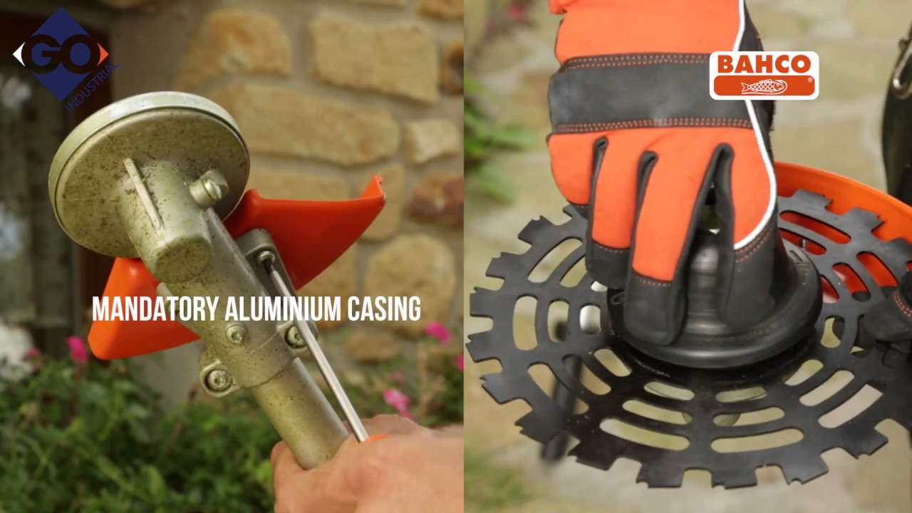 GO Industrial | BAHCO Brush Cutter BCL121 - YouTube