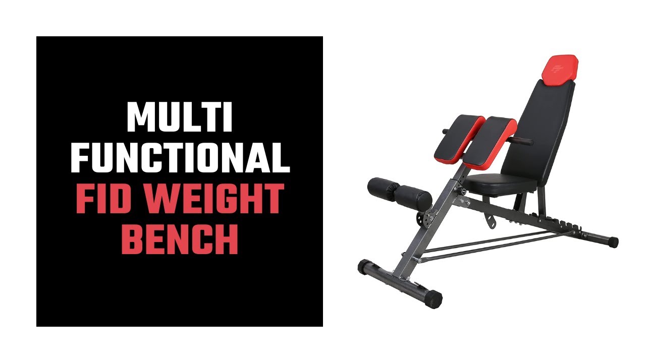 Finer Form Multi-Functional FID Weight Bench for Full All-in-One Body ...