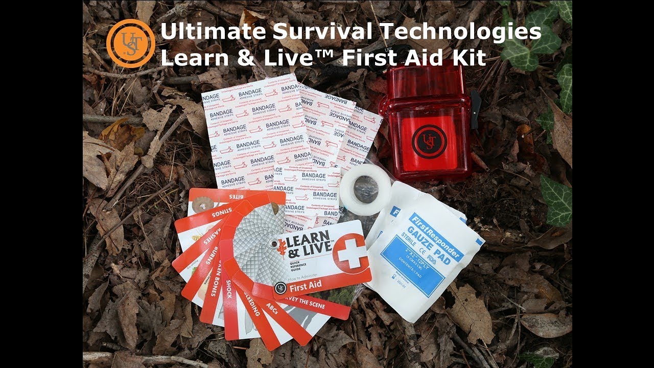 Ultimate Survival Technologies (UST) Learn & Live™ First Aid Kit Review ...