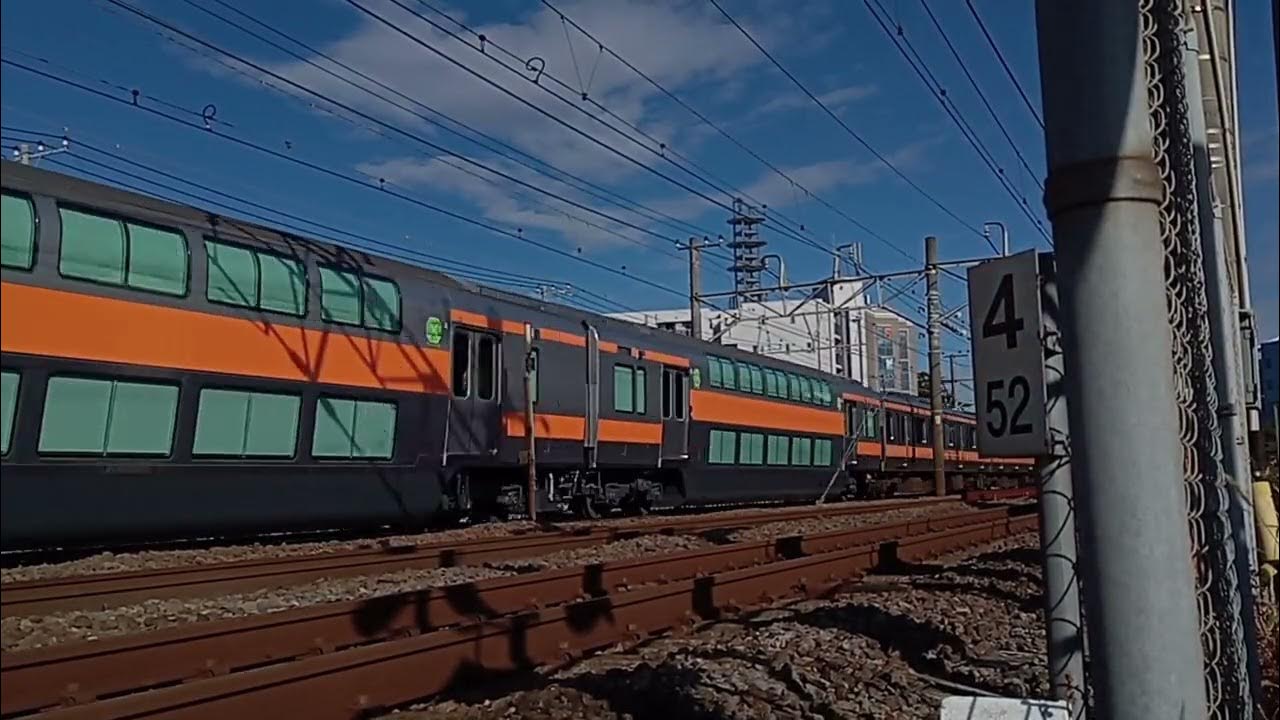 E233系中央線H53編成グリーン車4両組み込み試運転 - YouTube