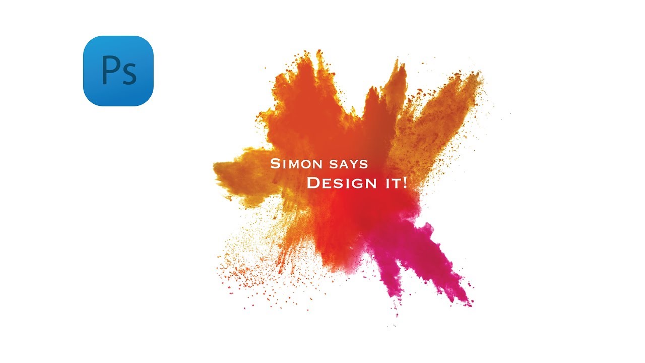Powder Splash Text Effect in Adobe Photoshop - YouTube
