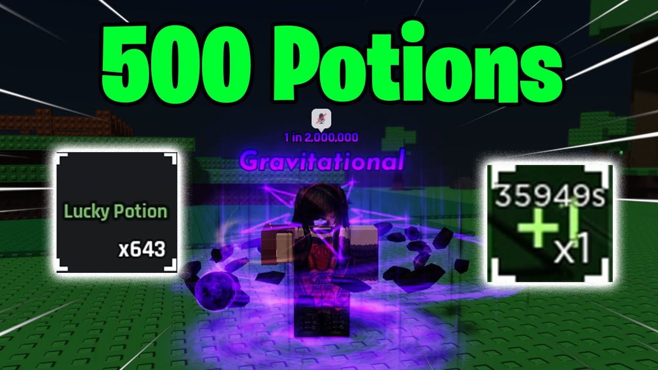 What 500 Luck Potions Got me | Sols Rng - YouTube