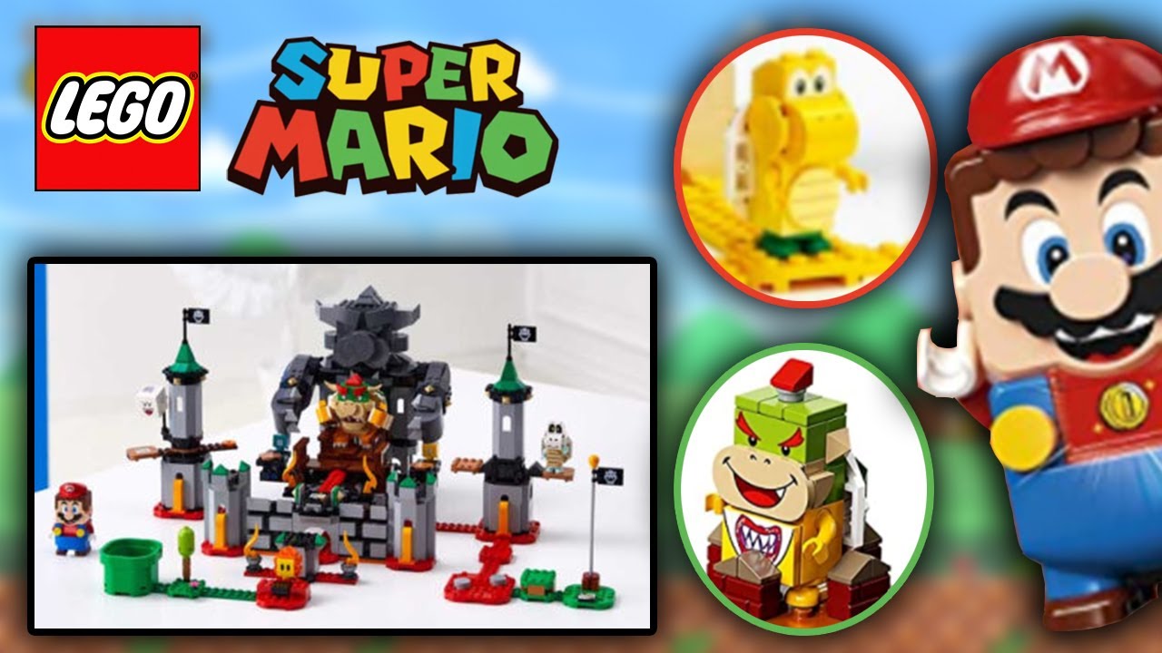 3 NEW LEGO Super Mario sets! Official Images !!! - YouTube
