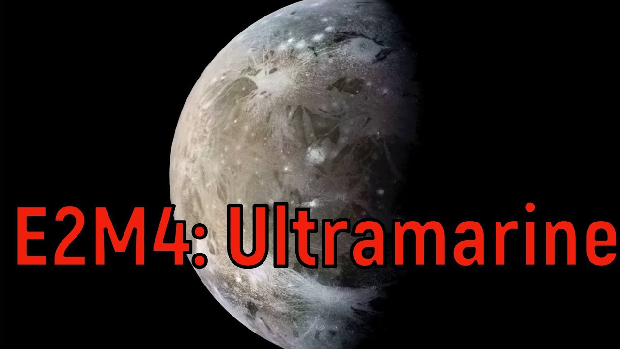 Doom: Base Ganymede walkthrough no commentary E2M4: Ultramarine (There ...