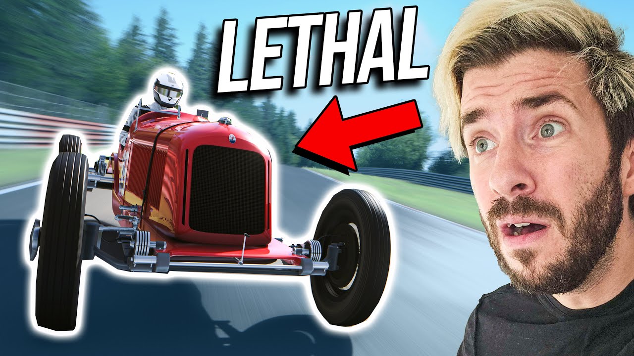 How Fast Can This 90 YEAR OLD Race Car Lap The Nurburgring? - YouTube