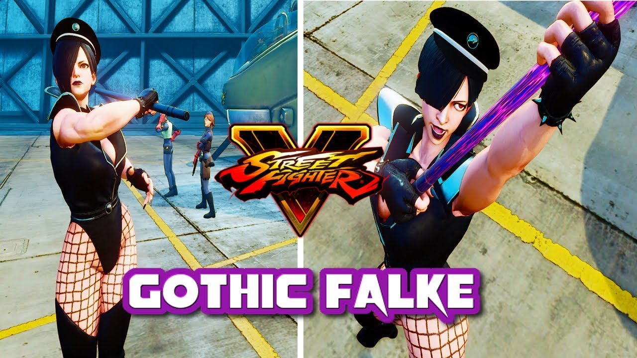 Street Fighter 5 mods Gothic Falke - YouTube