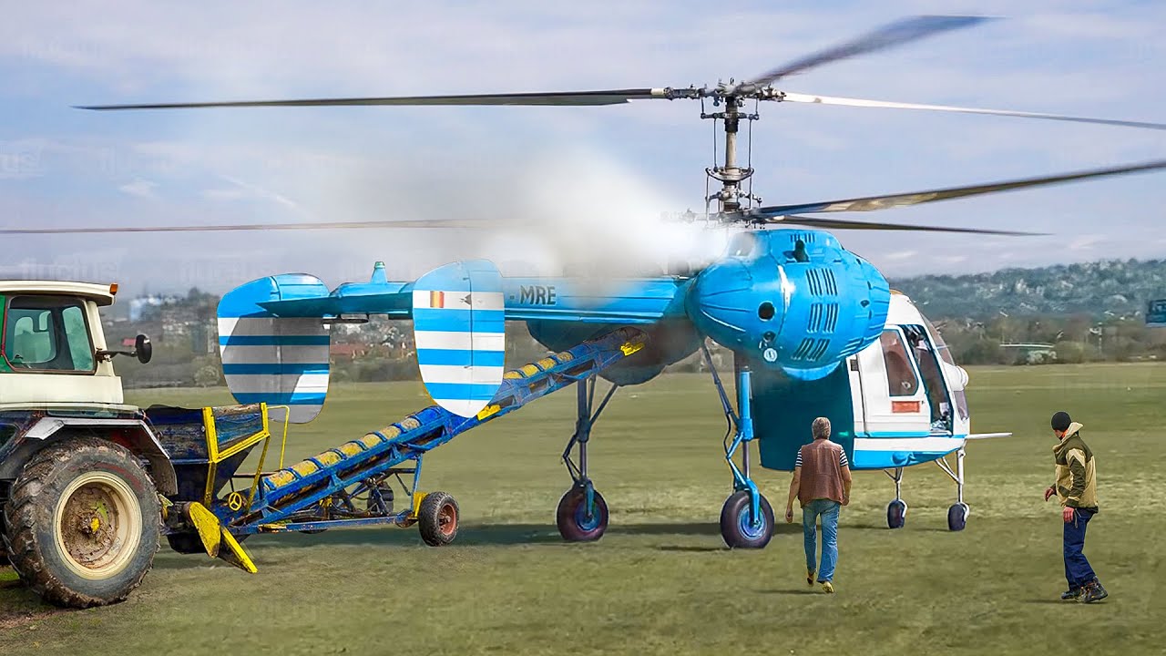 Crazy Process of Maintaining & Flying Weirdest Soviet Helicopter Ever ...