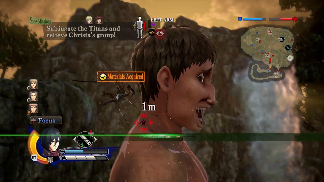 Attack on Titan:Wings of Freedom // Survey Mission 10 : The Plan to ...