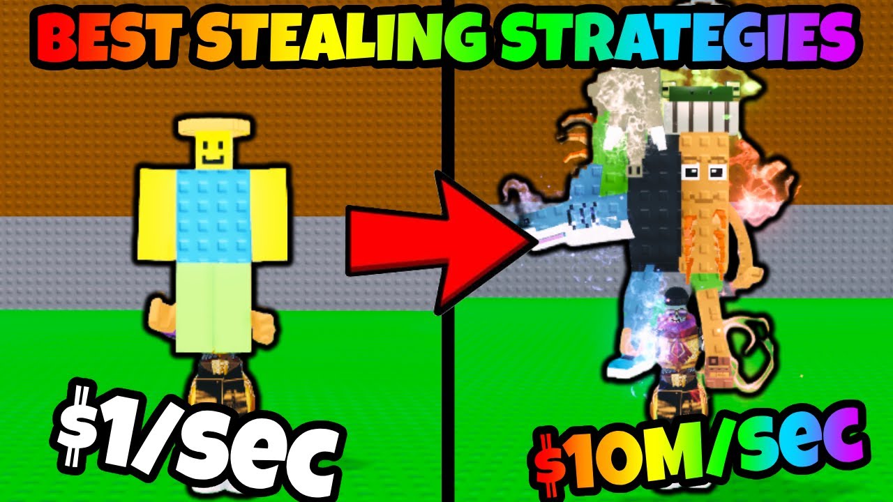The BEST Stealing Strategies In Steal a Brainrot... 👑💰 - YouTube