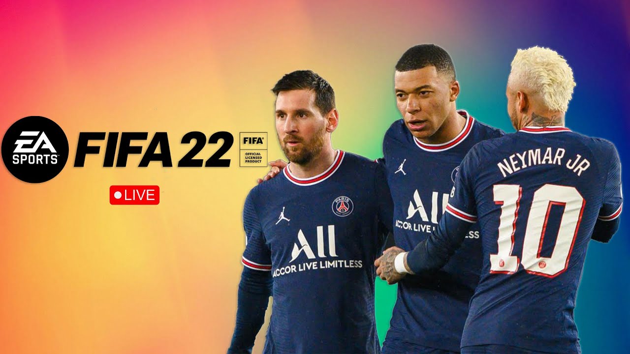 LIVE ON EA SPORTS FIFA 22 | UCL, PREMIER LEAGUE AND INTERNATIONAL ...