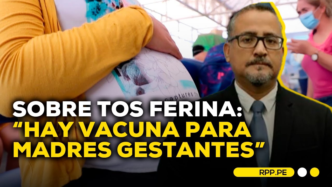 Sobre tos ferina: Advierten sobre poca cobertura de vacunación en ...