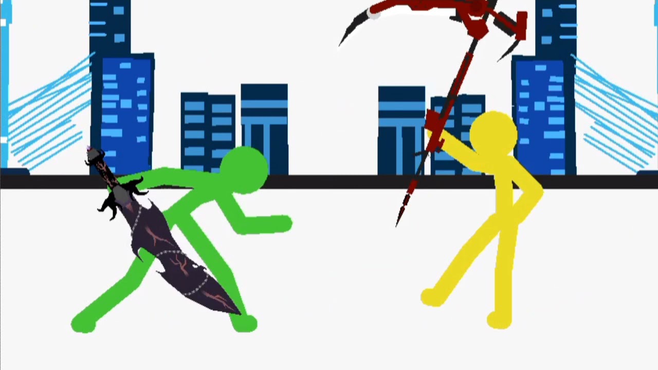 Scythe Vs Sword | StickNodes Animation - YouTube