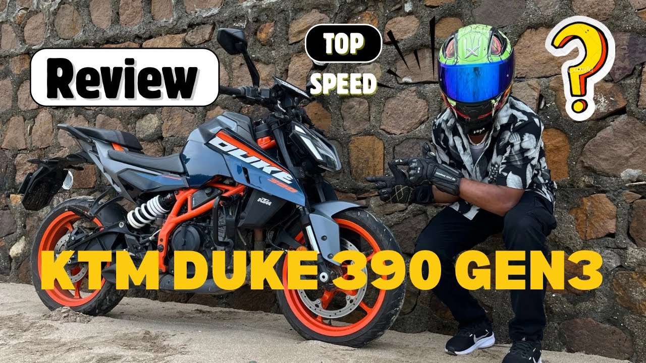 Ktm Duke 390 Gen3😳Top Speed Review?? | mileage checking??⛽️|#bike #ktm ...