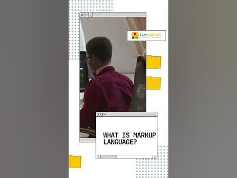What is HTML| What is Markup language | A2N Academy - YouTube
