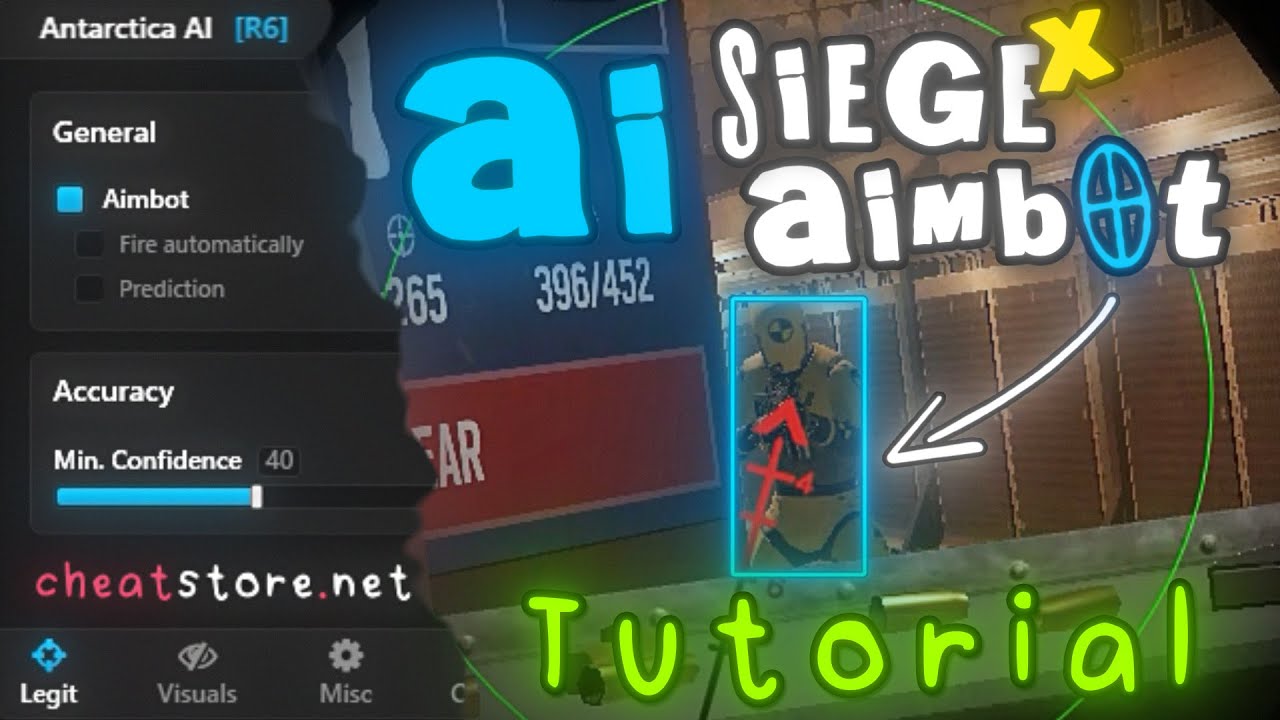 R6 Siege X AI Aimbot Setup & Config Guide - Antarctica AI Aimbot Cheat ...