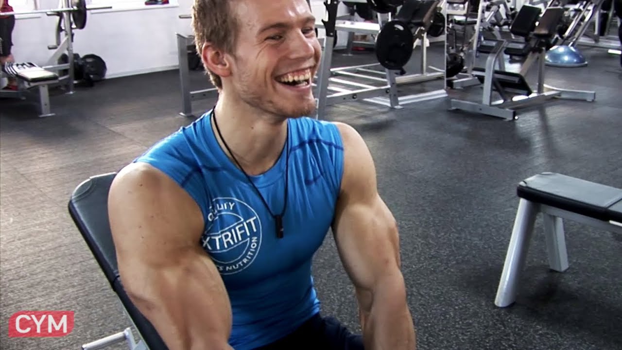Junior Bodybuilder David Prikop -Training 2015, part 6 - YouTube