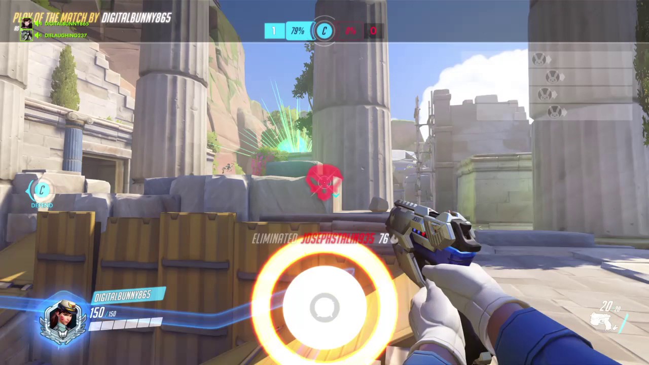 Overwatch: Cop DVA - YouTube