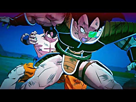 FULL GOKU VS RADITZ FIGHT IN Dragon Ball Z: Kakarot! (Goku's Death ...
