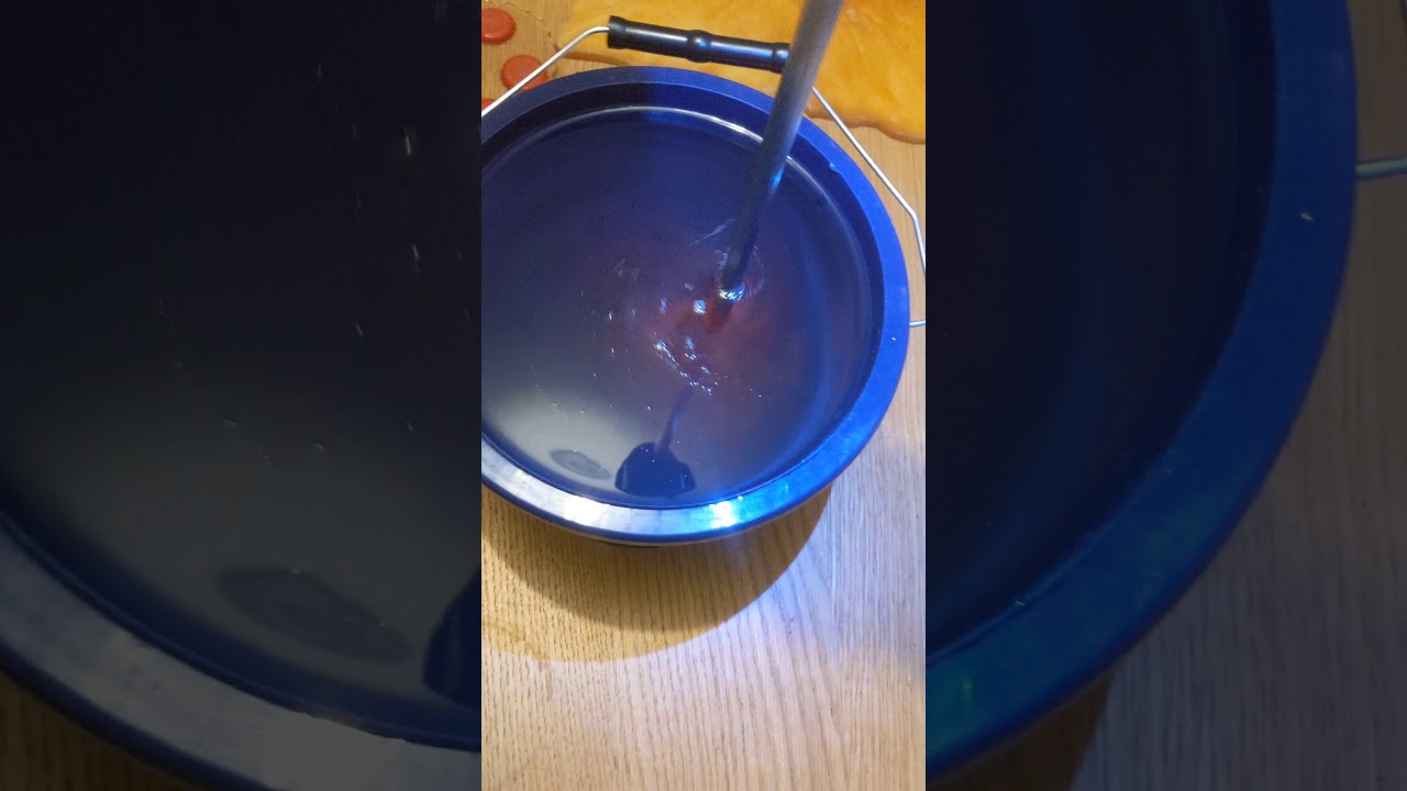 Epoxy resin beer bottle whisky barrel - YouTube
