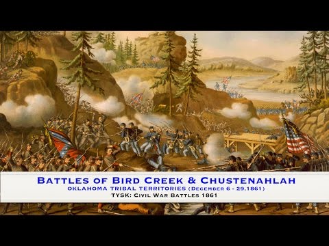 1861-32 and 33 Battle of  Bird Creek and Chustenahlah Dec 9-26 1861