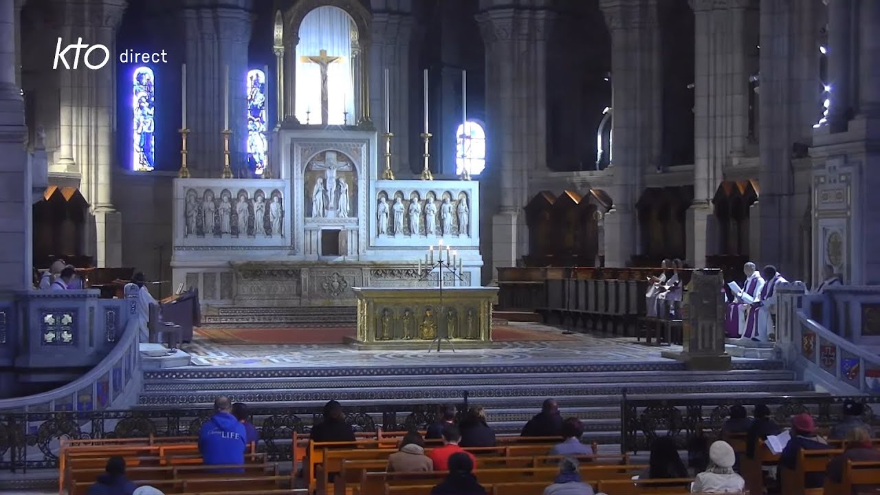 Prière du matin du Samedi Saint 2023 au Sacré-Coeur de Montmartre - YouTube