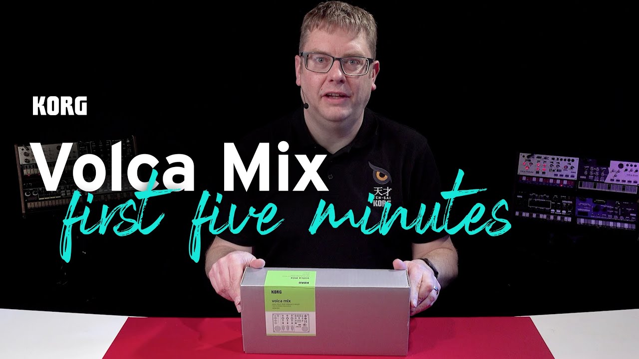 Setting up the Volca Mix - your first five minutes - YouTube