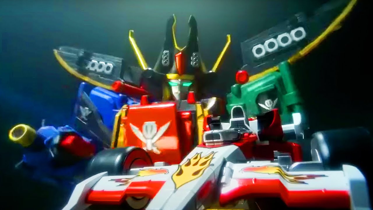 Legendary Megazord 🤖 Super Megaforce ⚡ Power Rangers Para Niños - YouTube