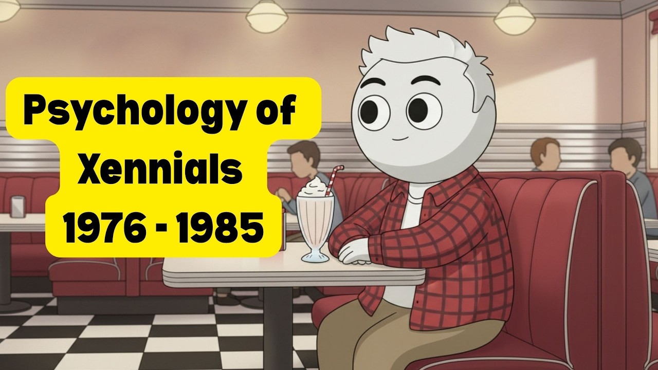 The Psychology of Xennials 1976 - 1985 - YouTube