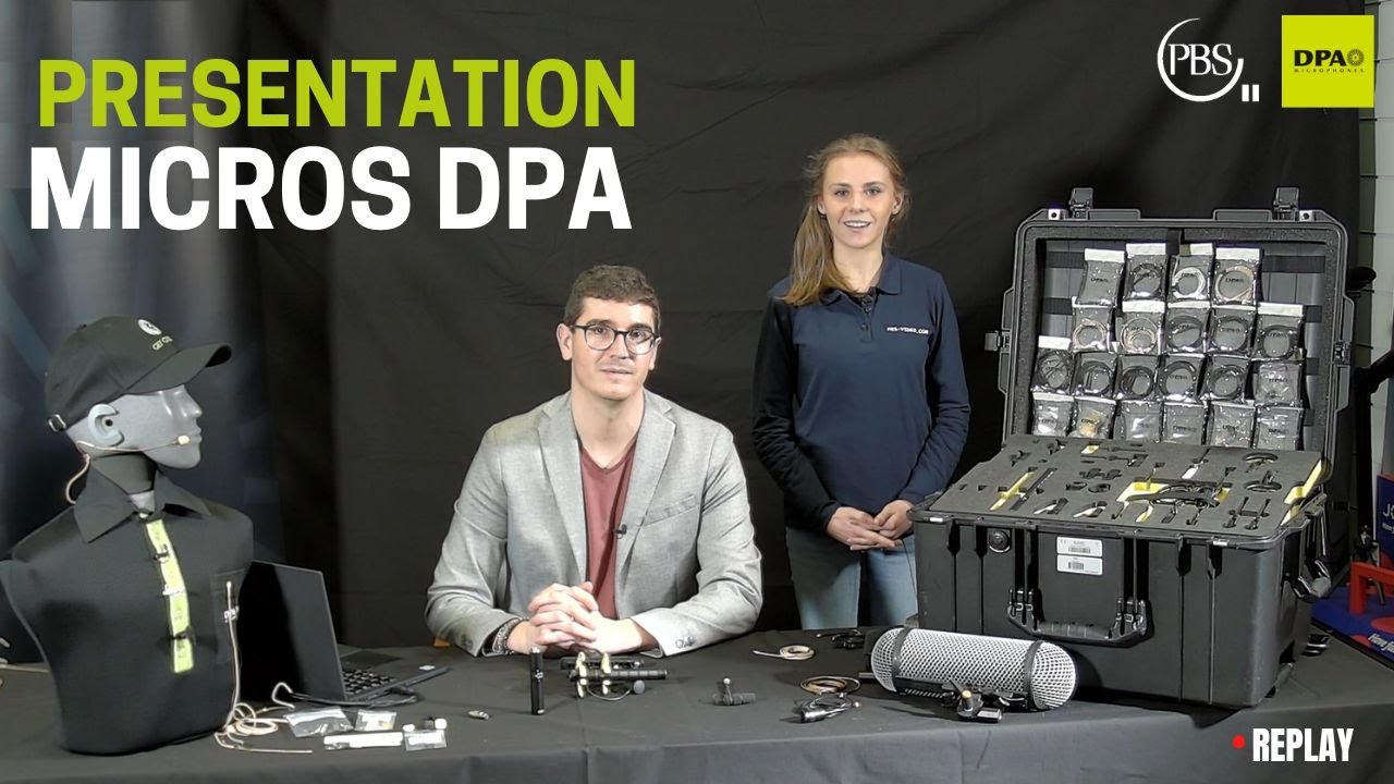 Webinaire DPA : Présentation des micros - YouTube