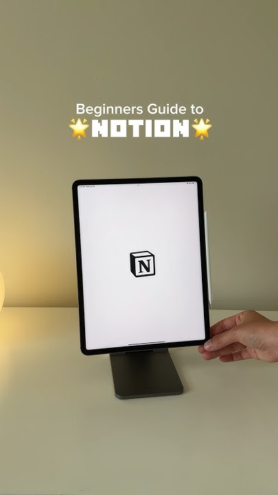 A Beginners Guide To Notion Notiontutorial Notionapp Youtube