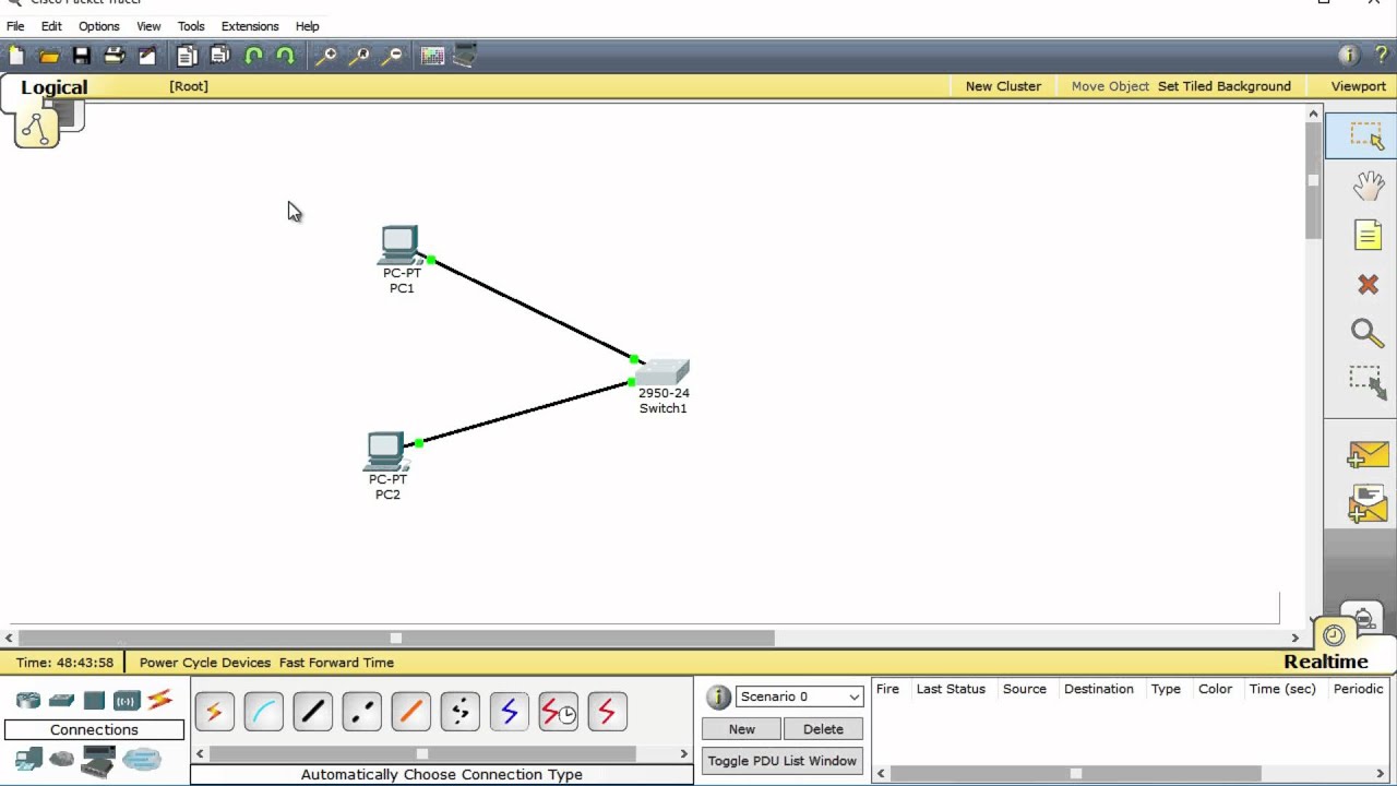 Cisco Packet Tracer: Using Clusters to Manage Large Networks - YouTube