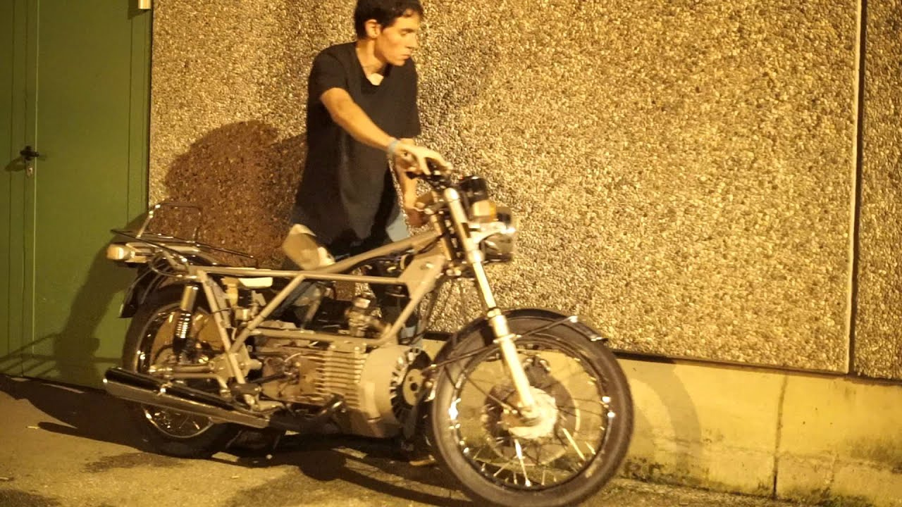 Hercules W2000 Wankel - Start by night - YouTube