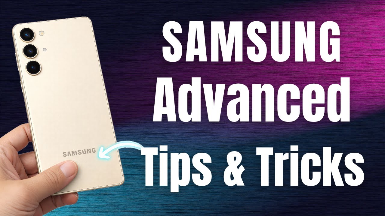 All Samsung Galaxy Device Advanced Tips and Tricks - YouTube