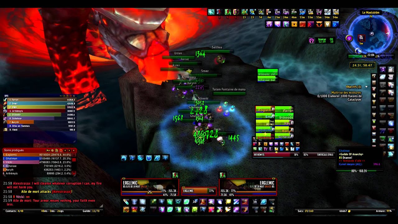 Folie Aile de Mort 10 Nm Guilde Of Anarchy / Earthquake - YouTube