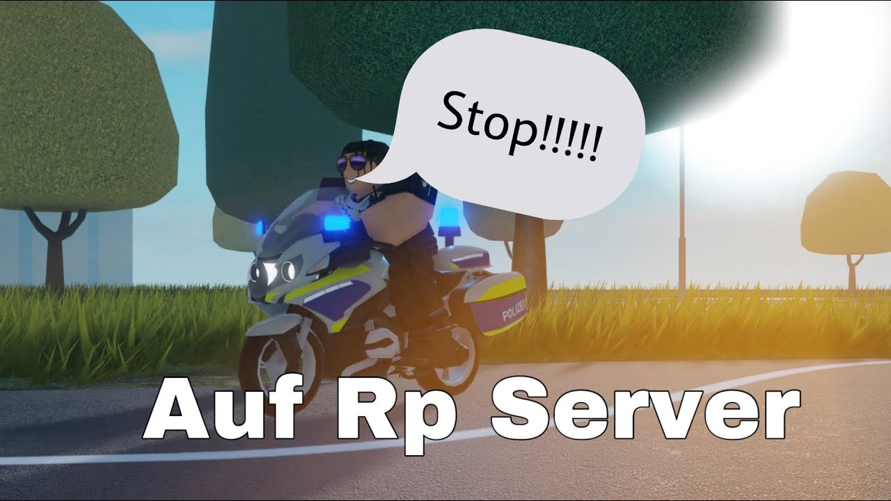 Als Motorrad Polizist auf Rp Server - YouTube