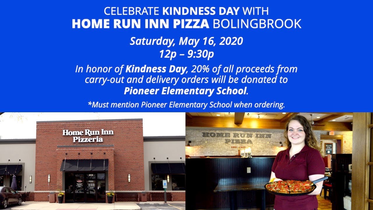 Home Run Inn Pizza Bolingbrook-Kindness Day 2020 - YouTube