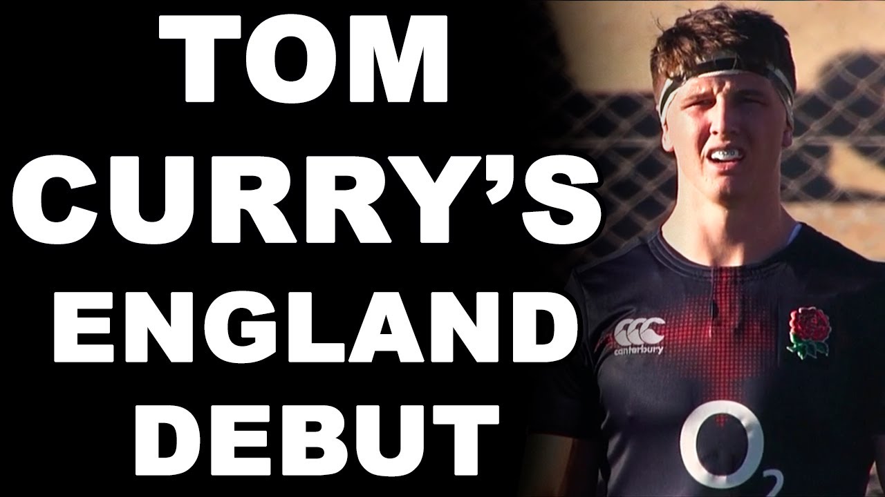 Tom Curry's England Debut - YouTube