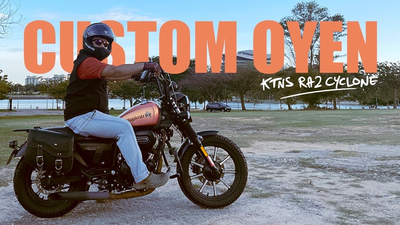 Apa Aku Dah Custom Kat Motor Aku KTNS RA2 Cyclone 250 - YouTube
