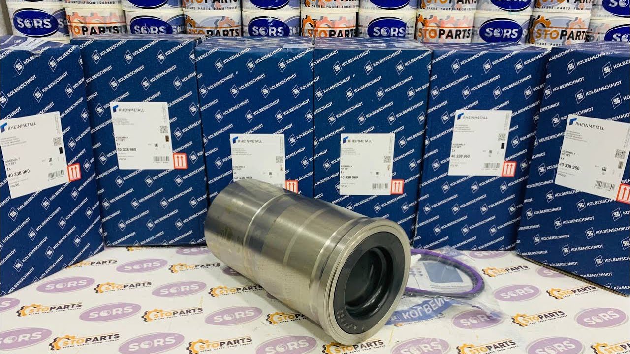 ENGINE VOLVO 20820360, 23558901 CYLINDER LINER KIT KOLBENSCHMIDT ...