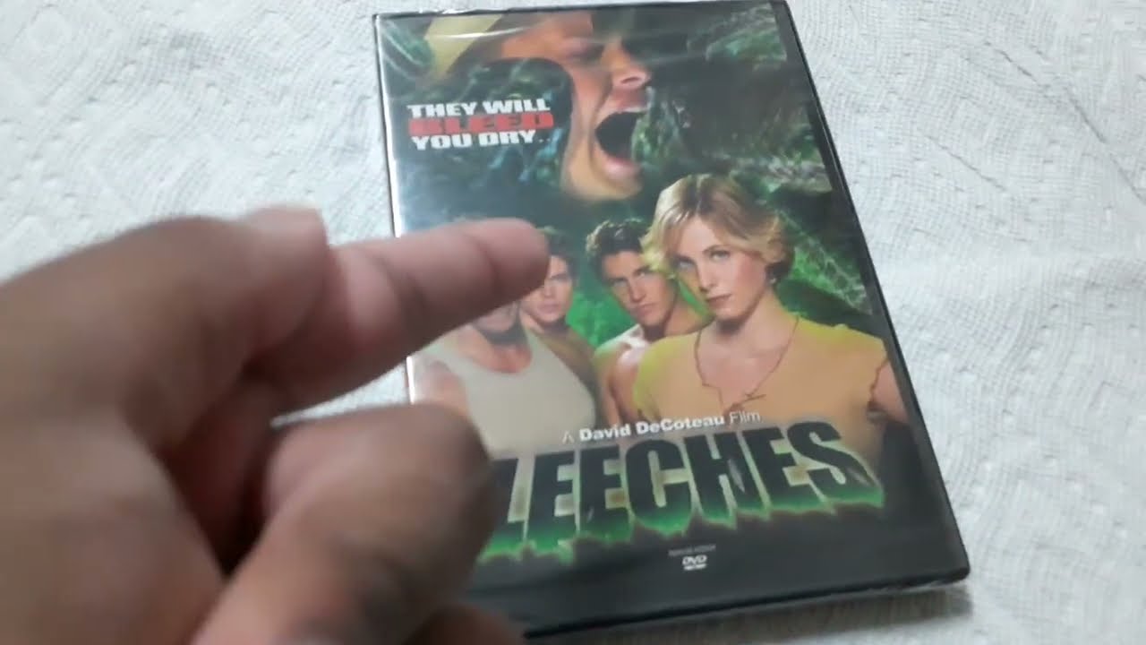 LEECHES 2003 ASYLUM HOME ENTERTAINMENT DVD UNBOXING REVIEW!!! - YouTube