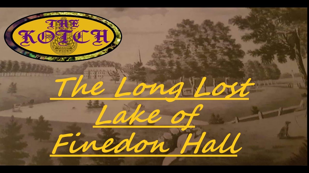 The Long Lost Lake of Finedon Hall - YouTube
