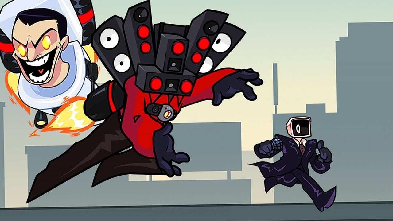 Prey but Titan Speakerman, G-Man Toilet and Cameraman Sing It 🎶 (FNF ...