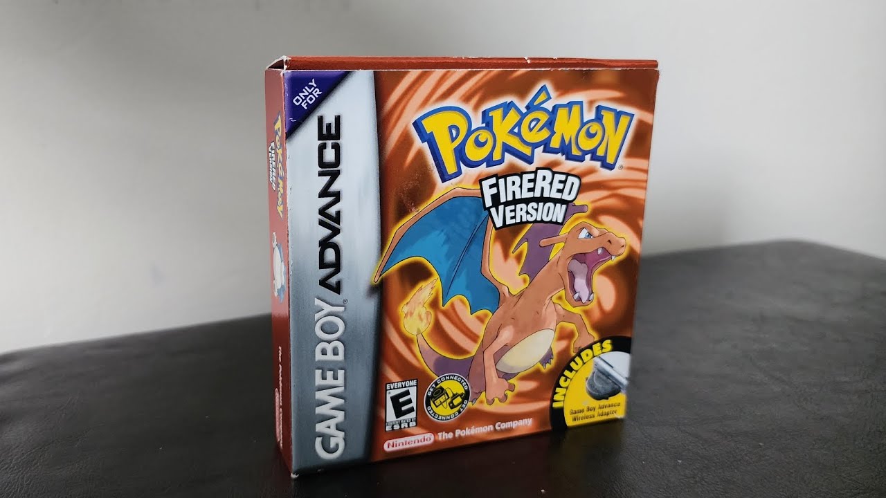 Retro Unboxing (Redo) - Pokémon FireRed Version (20th Anniversary ...