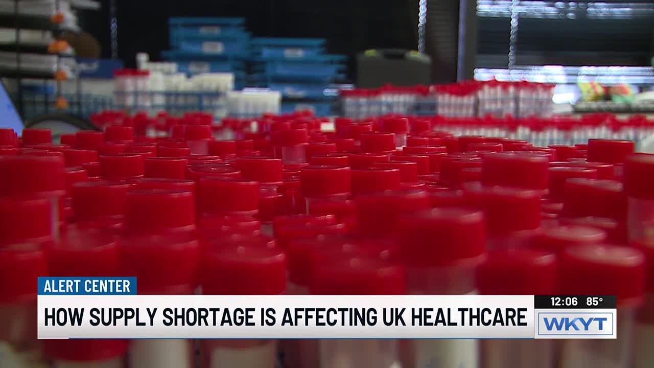 UK HealthCare affected by nationwide shortage - YouTube