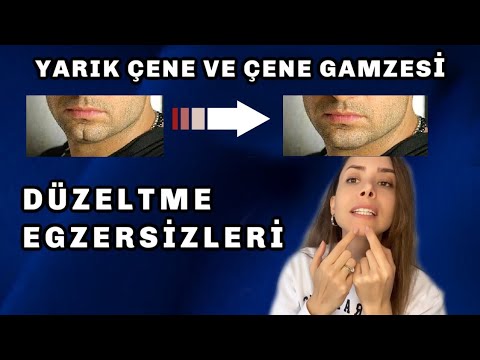 Yarık Çene | Çene Gamzesi Düzeltme Yok Etme Egzersizleri