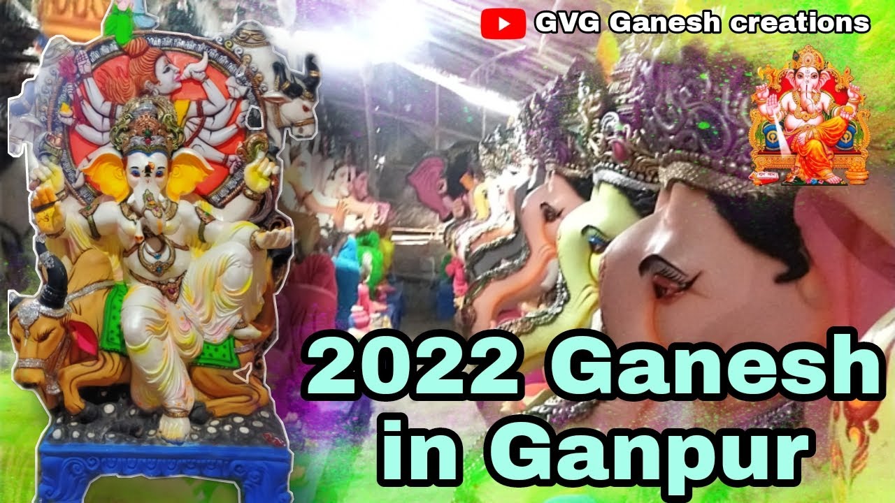18 to 6 Feets Ganesh Idols 2022 / Ghanpur / GVG Ganesh creations # ...