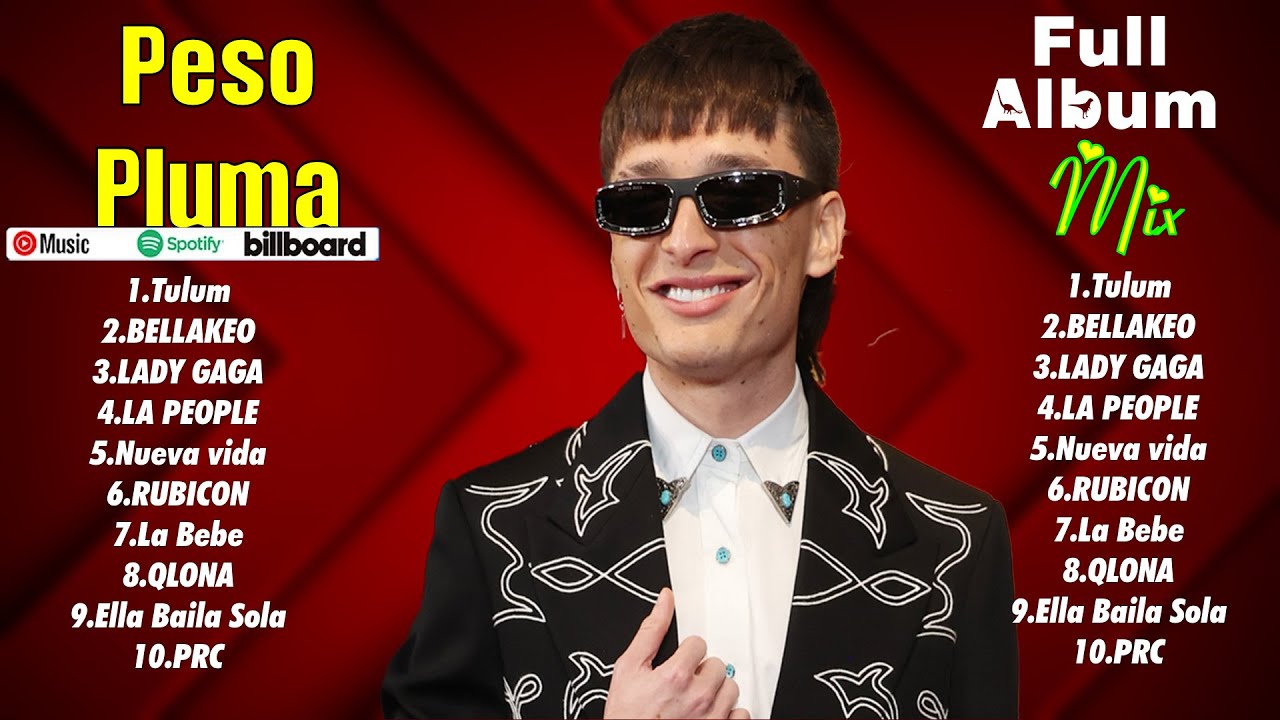 Peso Pluma Mix Grandes Exitos - Las Mejores Canciones 2024 - Álbum ...