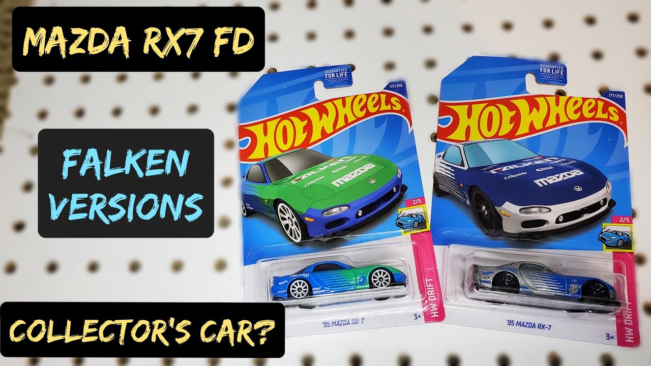 Hot Wheels Falken Mazda RX7 FD Versions for 2022 - YouTube